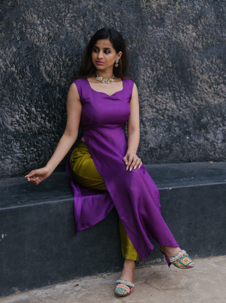 Anicham Purple – Magizham Boutique